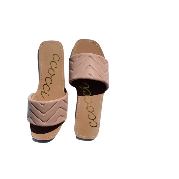 CCOCCI | Shoes | New Ccocci Courtney Slides In Blush | Poshmark